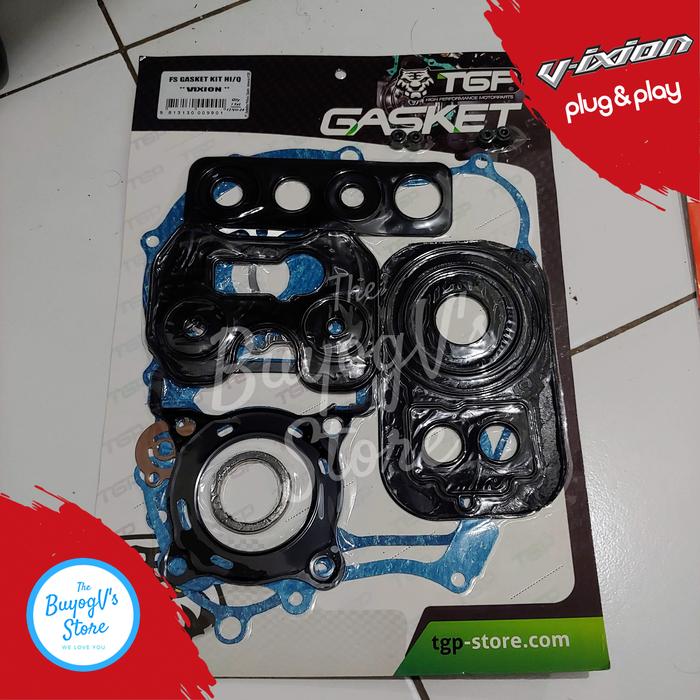 Jual TGP Paking Gasket Perpak Fullset Full Vixion Presisi - Kota Bandung - BuyogV's Store ...