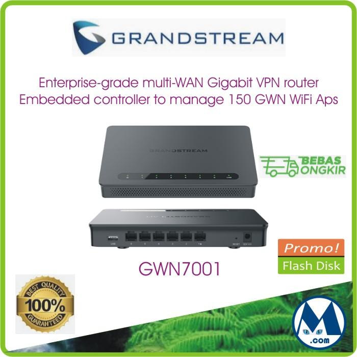 Jual Grandstream GWN7001 Multi-WAN Gigabit VPN Routers, 6x Gigabit ...