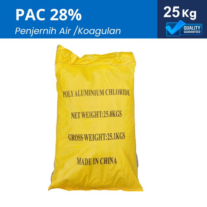Jual PAC/ Poly Aluminium Chloride/Penjernih Air (25Kg) serbuk kuning ...