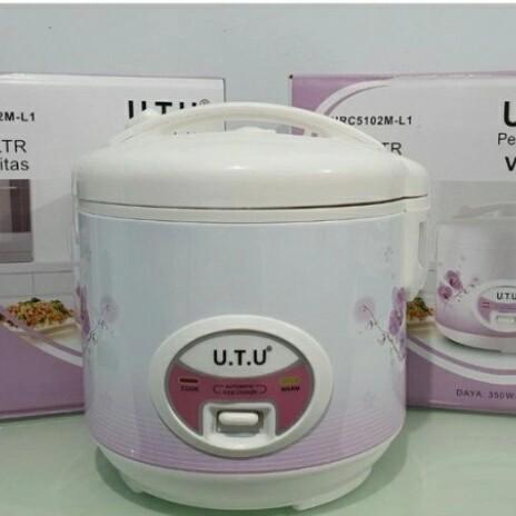 Jual NEW RICE COOKER PENENAK NASI UTU VIOLET MINI 1 LITER URC-5102 ...