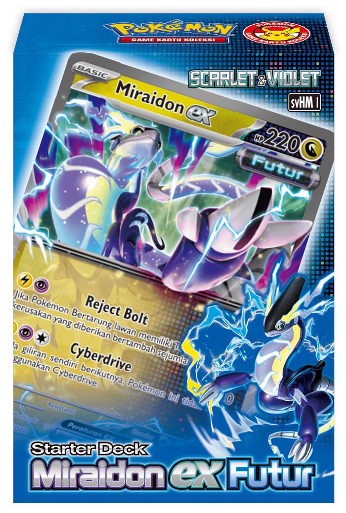 Jual Starter Deck “Miraidon ex Futur" POKEMON TCG INDONESIA - Kab. Karawang - Knut's | Tokopedia