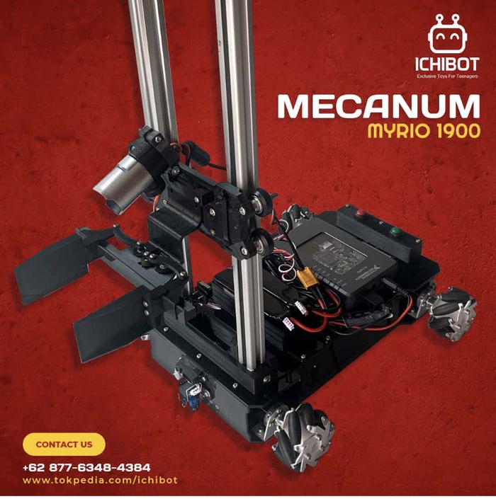 Jual Mobile Robot Mecanum myRIO 1900 Omni National Instrument include ...