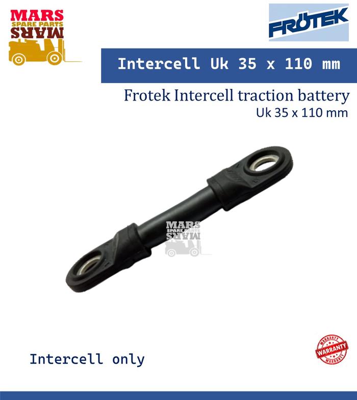 Jual Intercell Frotek 35mm² x 110mm Intercell Traction Battery Forklift ...