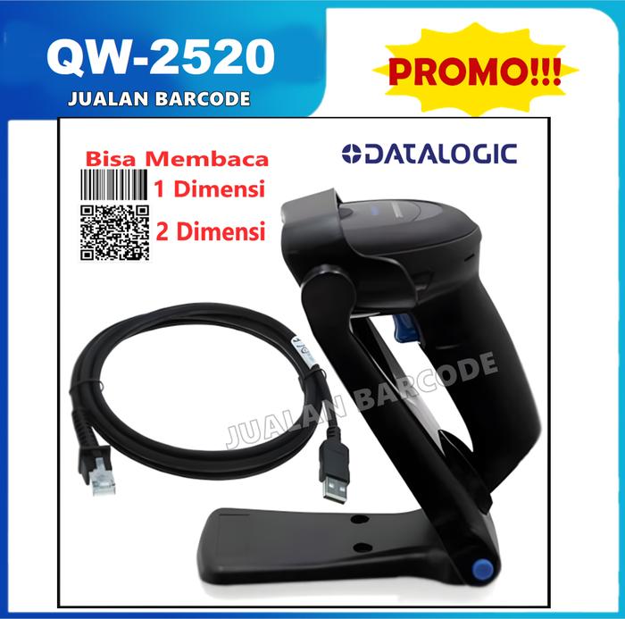 Jual 2D 1D SCANNER BARCODE DATALOGIC QW2520 - QW 2520 USB / RS232 DAN ...