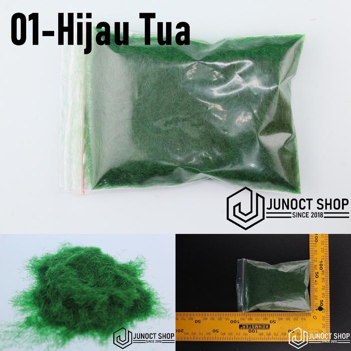 Jual Maket Serbuk Bubuk Rumput Sintetis Static Grass 3mm 15g Grass ...