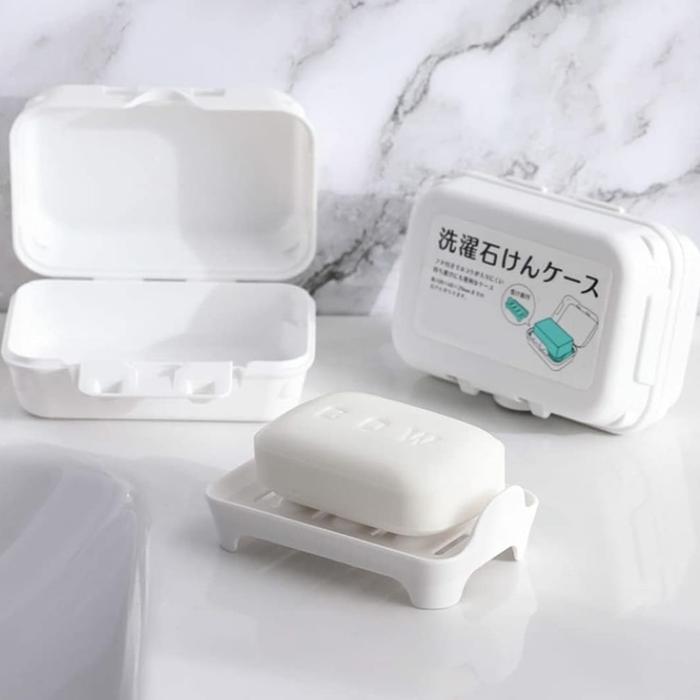 Jual Tempat Sabun Kamar Mandi Box Yamada Japan Kotak Sabun Travel Soap ...