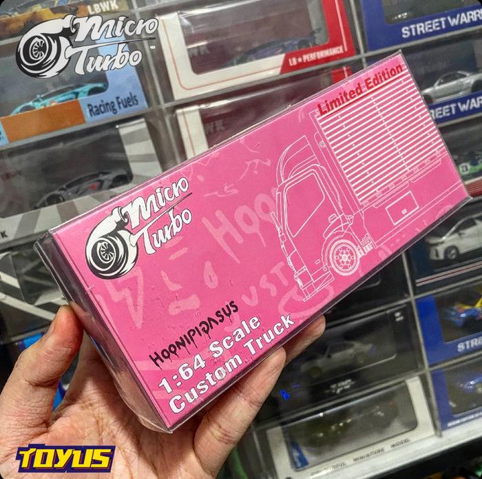 Jual Micro Turbo X Peako - Custom Truck Hoonigan Hoonipigasus Pink ...