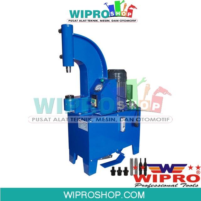 Promo WIPRO Electric Hydraulic Brake Lining Rivet Machine / Mesin Rivet ...