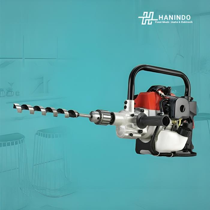 Jual QPD52 Mesin Engine Portable Bor Drill Jinjing Pohon Sawit 13mm ...