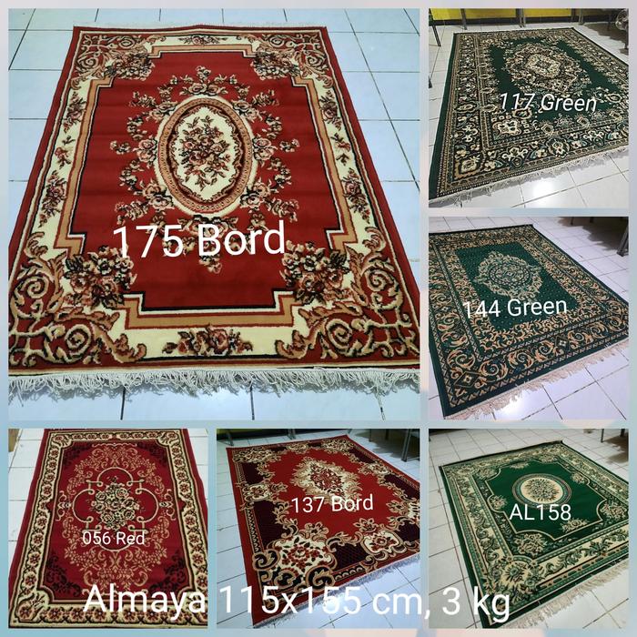 Jual Karpet Permadani Klasik Kecil Bawah Meja Almaya 115x155 cm - Kota ...