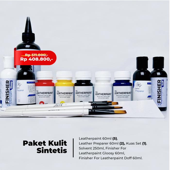 Jual Cat Sepatu Canvas dan Kulit| Paket Usaha Laundry Merk KSJ Paint ...