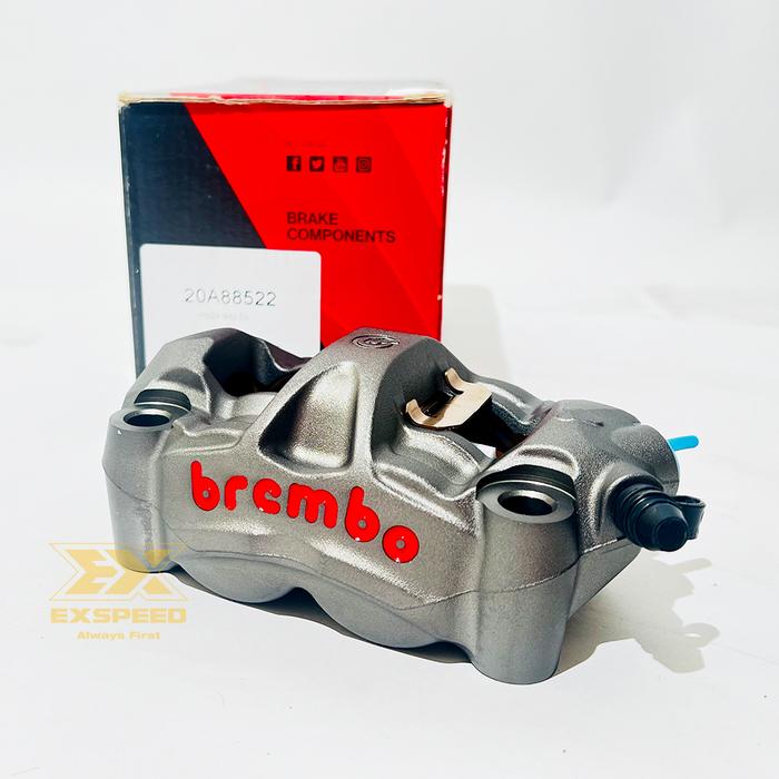 Jual BREMBO RADIAL MONOBLOCK CALIPER / KALIPER M50 PITCH 100MM KANAN / RIGHT 4 PISTON - Kota ...