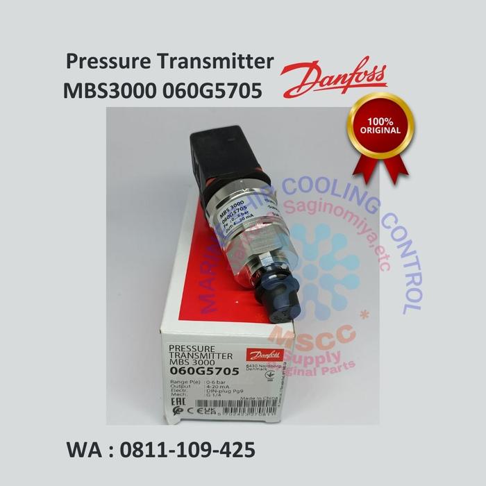 Jual Danfoss Pressure Switch Transmitter MBS3000. 060G5705 0...6 bar. - Jakarta Utara - MARINE ...