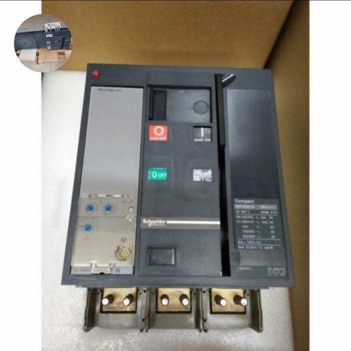 Jual SCHNEIDER MCCB BREAKER 50kA NS1250N 3P 1250A MOTORIZED MICROLOGIC ...