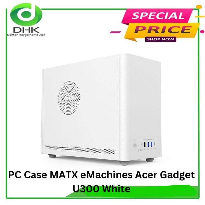 Jual PC Case MATX eMachines Acer Gadget U300 White - Jakarta Pusat ...