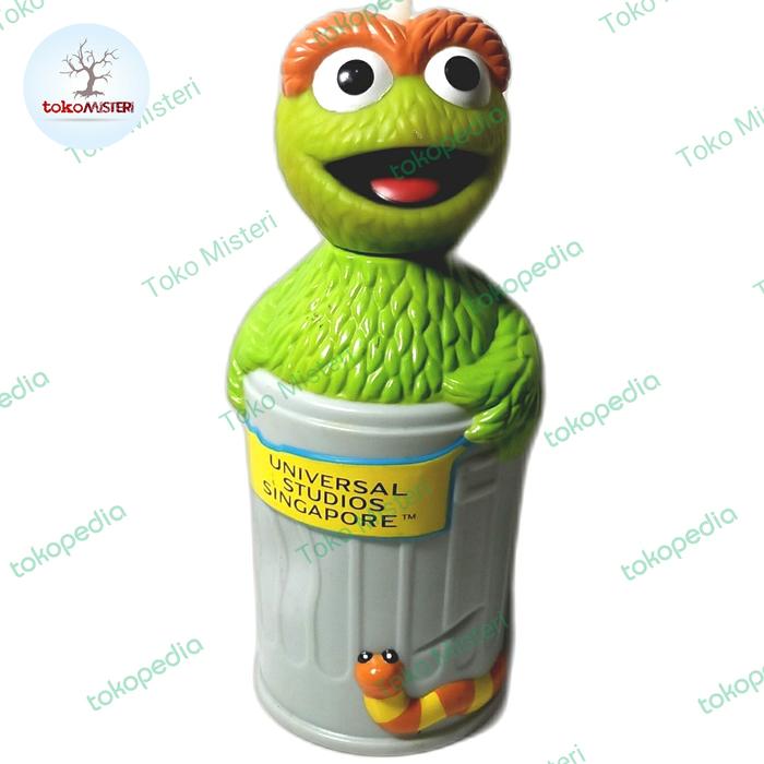 Jual Tumbler Tempat Botol Minum Oscar Sesame Street Muppet Universal ...