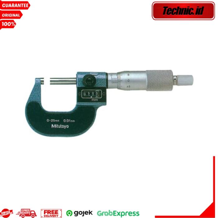 Jual Mitutoyo Mikrometer Luar Digital 25/0,001 Mm 193-111 Menggunakan ...