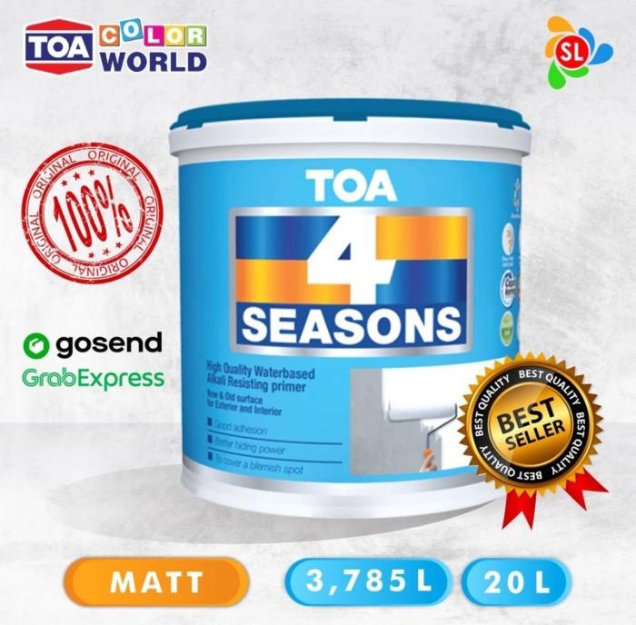 Jual CAT DASAR TEMBOK TOA 4 SEASON PRIMER INTERIOR WHITE 20 Lt ...