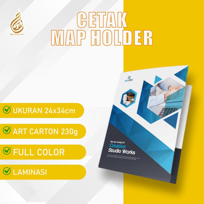 Jual CETAK MAP HOLDER KANTOR // KEPERLUAN SEKOLAH // KEPERLUAN ORGANISASI - Kab. Purwakarta ...