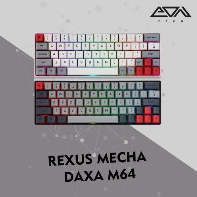 Jual Rexus MECHA Daxa M64 Ultimate Mechanical Bluetooth Gaming Keyboard ...