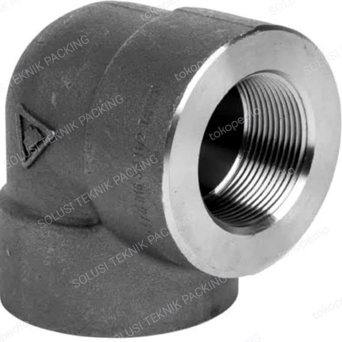 Jual ELBOW CLASS 3000 BESI DRAT 3/4" INCH / KNEE ELBOW NPT - Jakarta ...