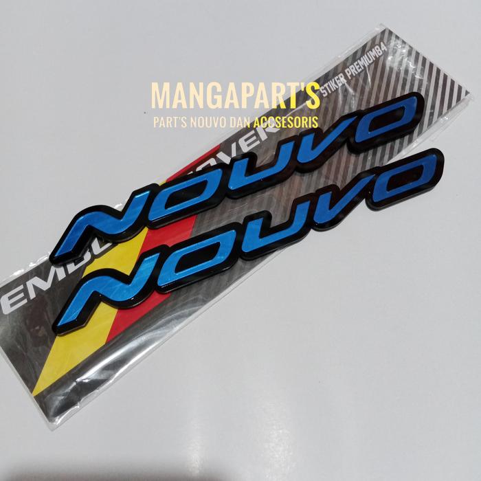Jual EMBLEM BODY NOUVO EMBLEM NOUVO LOGO EMBLEM BODY BELAKANG NOUVO ...