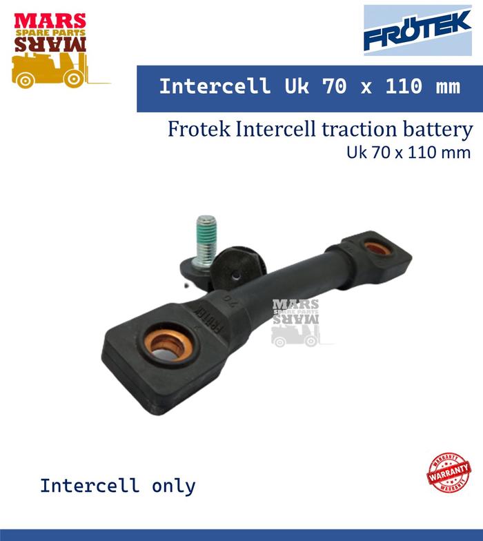 Jual Intercell Frotek 70mm² x 110mm Intercell Traction Battery Forklift ...