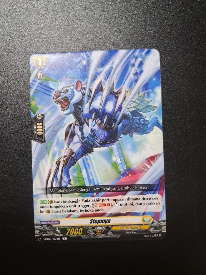 Jual TCG Vanguard Bahasa D-BT03/157BH Stepmya - Kota Bogor - Korektor Kartu | Tokopedia
