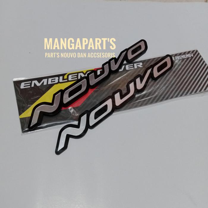 Jual EMBLEM BODY NOUVO EMBLEM NOUVO LOGO EMBLEM BODY BELAKANG NOUVO ...