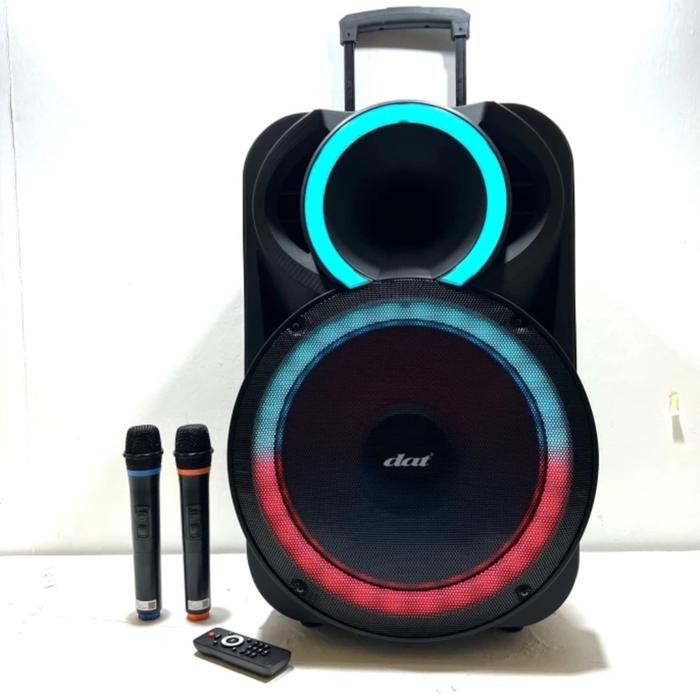 Jual Speaker Portable Wireless Dat DT 1520 Original 15 inch Bluetooth ...