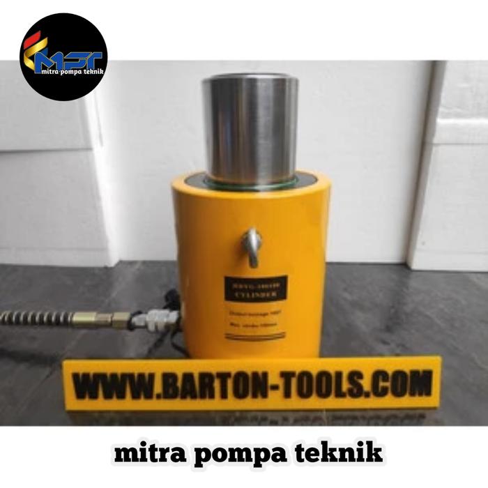 Jual silinder hidrolik 100 Ton 100mm Single Hydraulic Cylinder BARTON - Jakarta Barat - MITRA ...