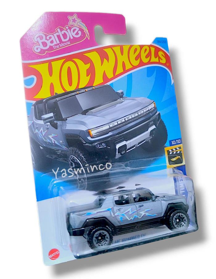 Jual Hot Wheels Hotwheels 2024 GMC Hummer EV Barbie The Movie Abu Grey ...
