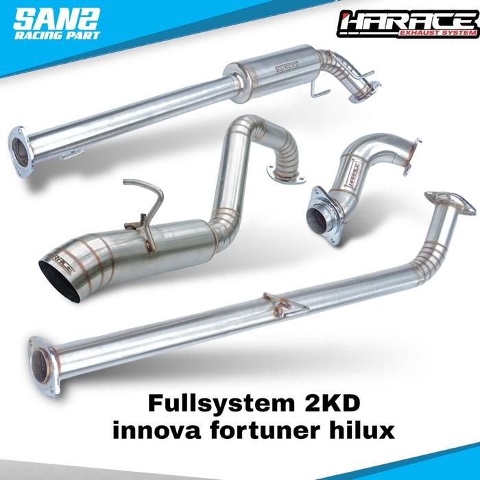 Jual Knalpot Mobil Full system Innova Diesel Lama 2KD Fortuner 2KD ...