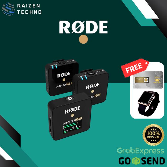 Jual RODE Wireless GO II 2 Channel Wireless Microphone System - Jakarta Selatan - raizen techno ...