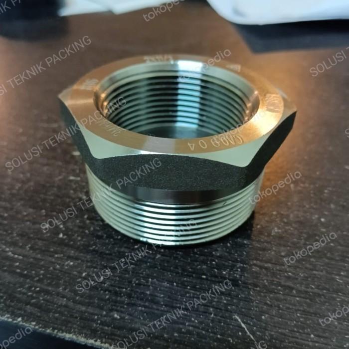 Jual VLOK RING / BUSHING BESI CLASS 3000 DRAT 21/2 " x 11/2 " INCH NPT ...