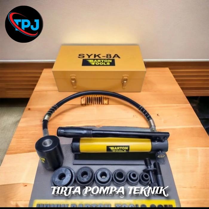 Jual SYK-8A 3.2mm 16-51mm Hydraulic Hole Punch BARTON Punching Hidrolik - Jakarta Barat - TIRTA ...
