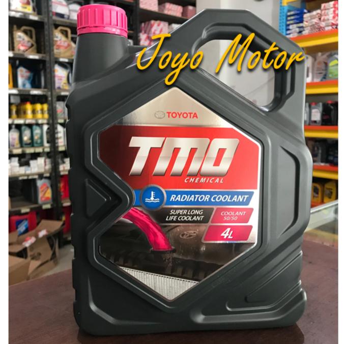Jual RADIATOR COOLANT MERK TOYOTA TMO SUPER LONG LIFE KEMASAN 4 LITER ...
