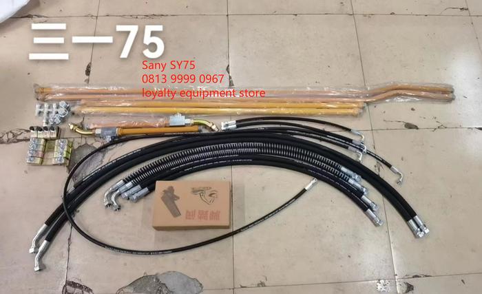 Jual Piping Kit Pipa Instalasi Excavator Breaker Kelas 7 Ton 1 set ...