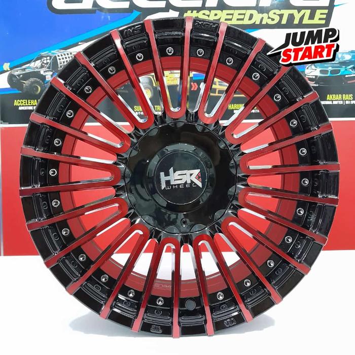 Jual Velg hsr original r16 hsr amarasi hole 4x100 dan 4x114,3 lebar 7 ...