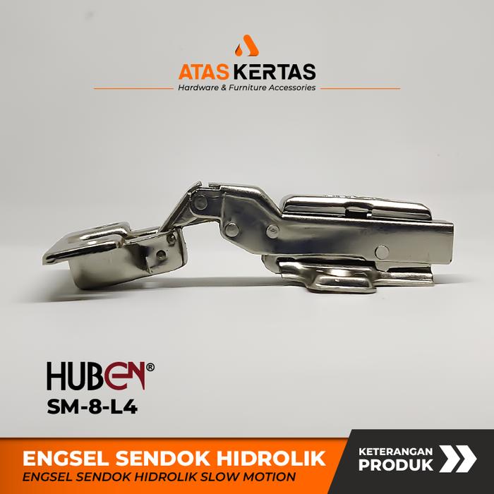 Jual HUBEN engsel sendok slow motion engsel lemari kitchen set soft ...