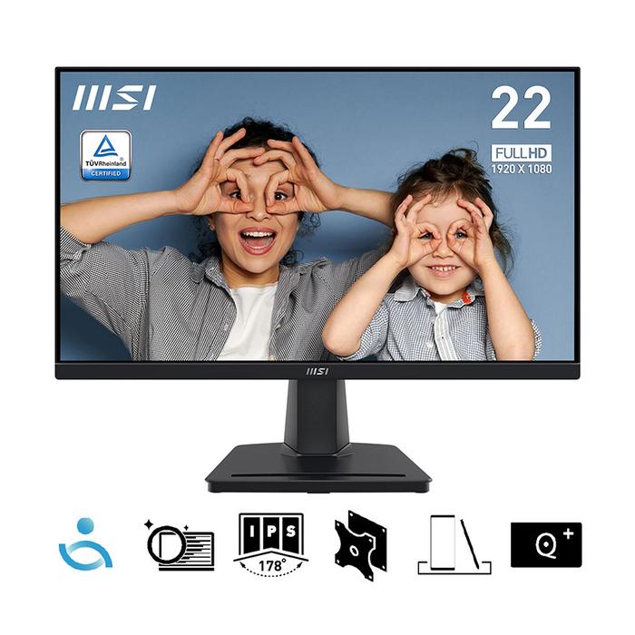 Promo MSI PRO MP225 21.5" Inch - FHD IPS 100Hz 1ms HDMI D-Sub Monitor ...