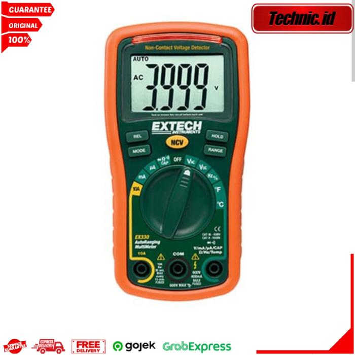 Jual Extech Alat Ukur Multimeter Digital 600v Digunakan Di Bidang ...