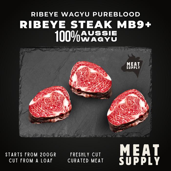 Promo Rib Eye Wagyu MB 9 Steak Premium IMPORT / Ribeye Wagyu MB9 Steak ...