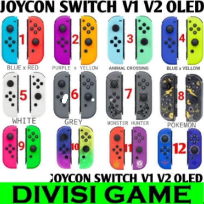 Jual Joycon Nintendo Switch Joypad Switch V1 V2 Oled Switch Joycon ...