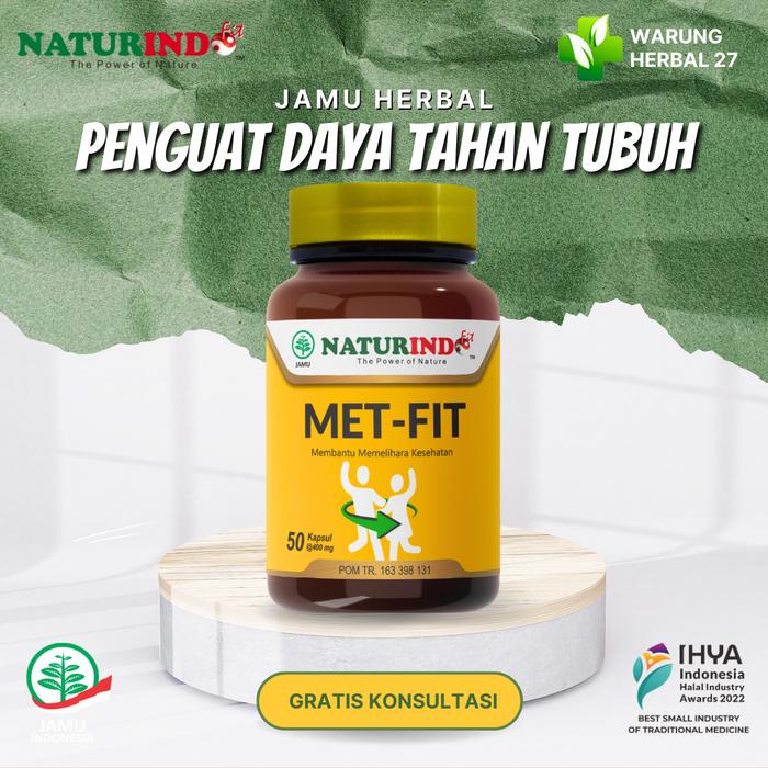 Jual Naturindo Herbal Menjaga Metabolisme Tubuh 50 Kapsul - Membantu ...