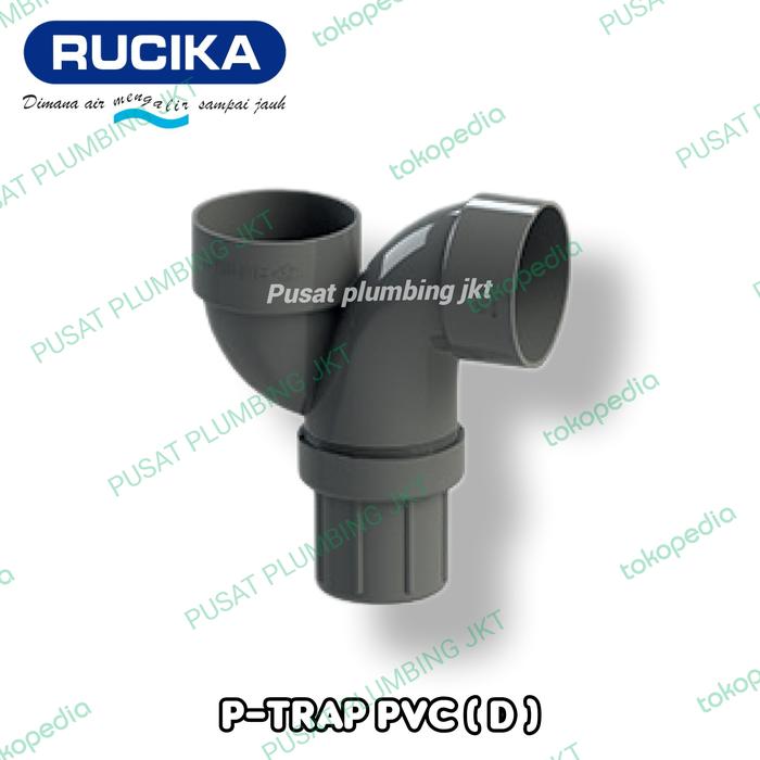 Jual P-TRAP PVC D 2" inch / V-TRAP PVC D 2" inch RUCIKA - Jakarta Pusat ...
