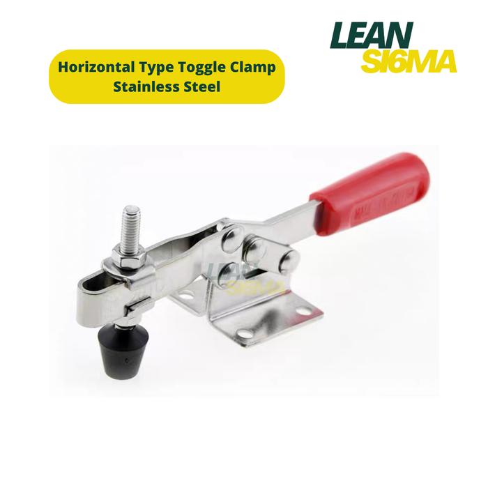 Jual Toggle Clamp GH 201C Quick Release Klem Tekan Horizontal GH-201-C ...