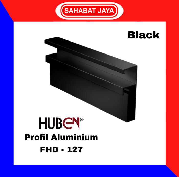 Jual HUBEN Profil Frame Handle Alumunium Aluminium FHD 127 FHD127 FHD ...