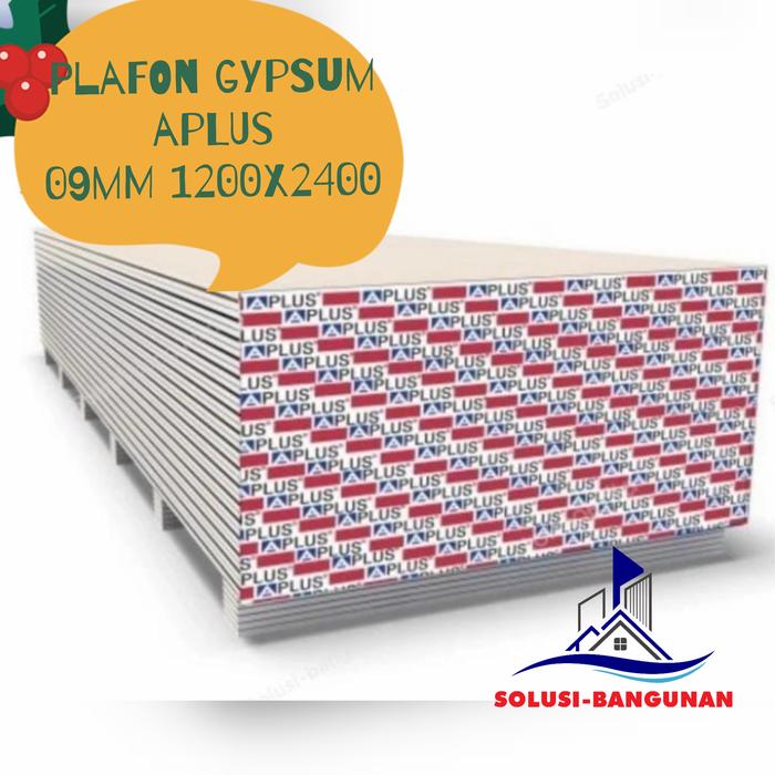 Jual GIPSUM APLUS 9MM / GYPSUM A+ GYPSUM BOARD APLUS 1,2X2,4 - Kab ...