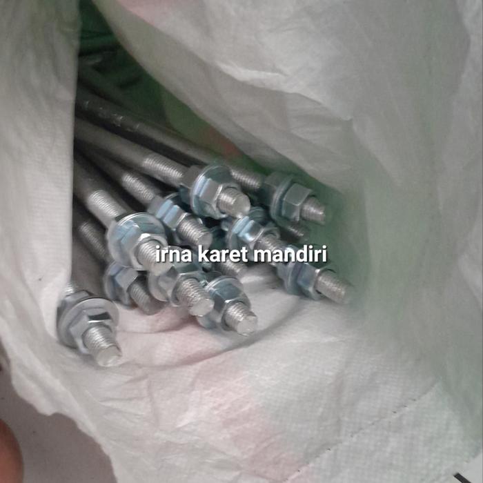 Jual angkur l galvanis putih m12 × 50cm /m12 × 500mm galvanis putih ...